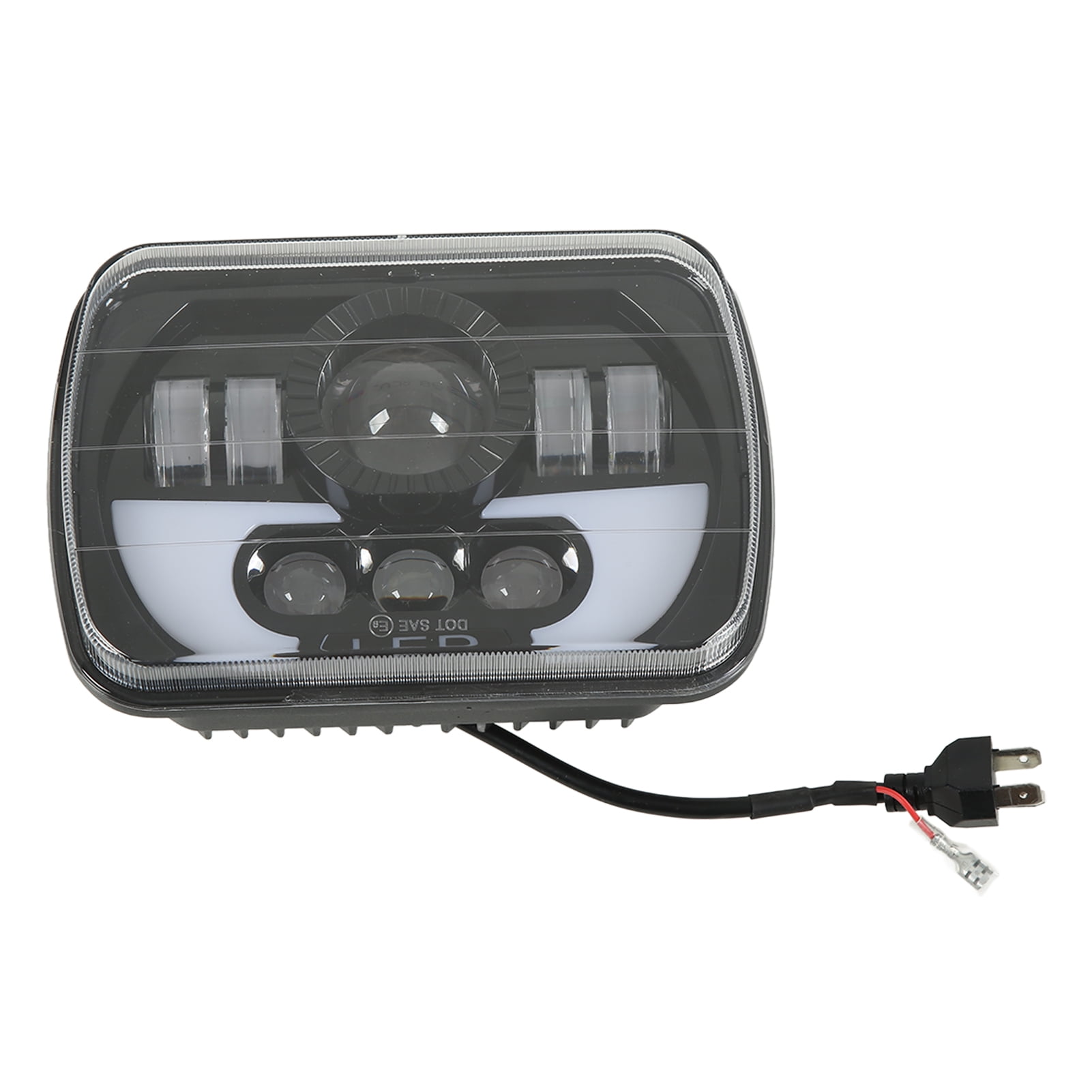 Faro LED Cuadrado 5x7 Pulgadas 90W IP67 Resistente al Agua para Coche y ...