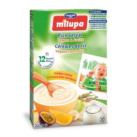 Milupa Toddler Cereal - Rice/yogurt/fruits - Walmart.ca