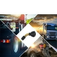 ETHZZLE 5pcs Angled Valve Stem Trailer Tire Tubeless Valve Black Rubber ...