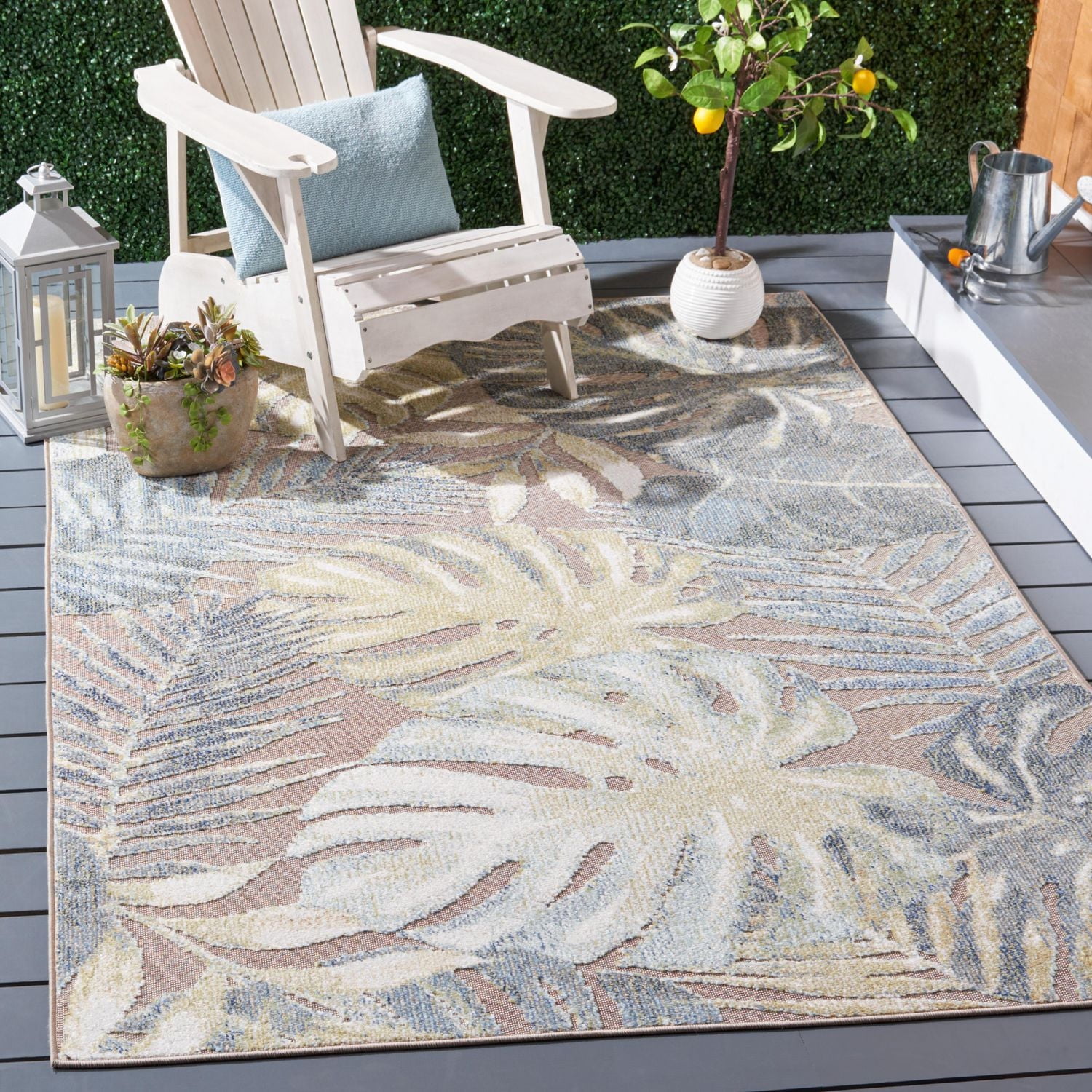 Click here for Safavieh Sarasota Alexa Floral Indoor/Outdoor Area... prices