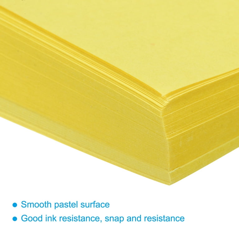 Yellow Copy Paper 8.5x11 Ream Xerox Vitality Colors Pastel Plus Printer ...