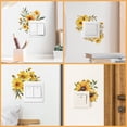 8Bags 4 Styles Flower PVC Bedroom Home Decoration Switch Stickers Mixed ...