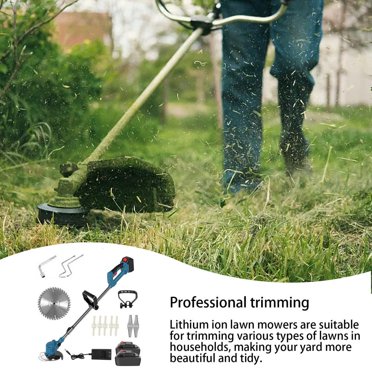 Pulsar 40v Lithium-Ion Cordless String Trimmer and Edger with 2.0Ah ...
