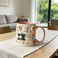 BingTong Ceramic Sewing Coffee Mug – 11oz, Flat 2D Print Sewing Machine ...