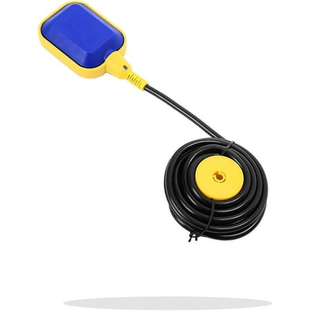 Tether Float Switch, Universal Piggyback Float Switch Marine Boat Bilge Pump Float Switch 16.4ft ...