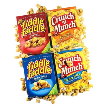 Fiddle Faddle Caramel Popcorn With Peanuts, 6 Oz (Pack of 2) - Walmart.com