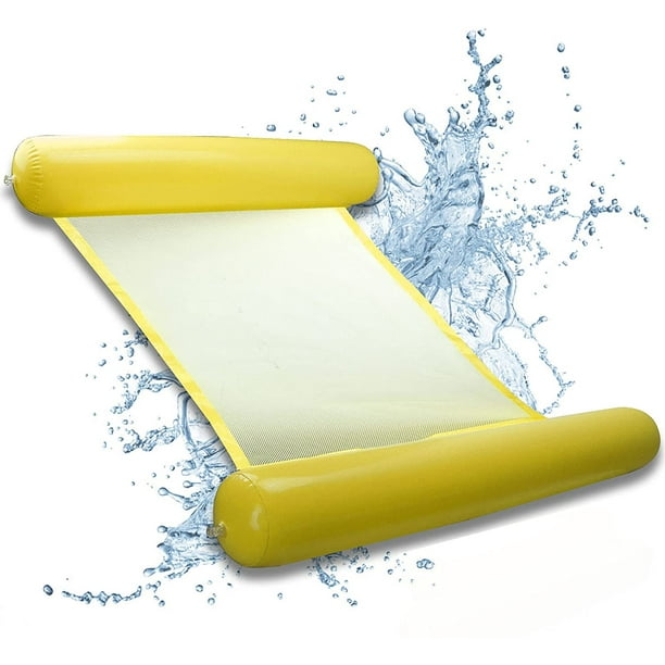 Inflatable Pool Mattress, 4-in-1 Floating Hammock, Inflatable Float ...