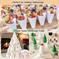 1400 Pcs 4 oz Snow Cone Cups with Wall Mount Pull Type Dispenser White ...