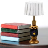WORGEOUS Tiny House Lamp Miniature Table Lamp Toy Doll House Pretend ...