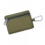 amazingfashion Small Key Ring Wallet, Leather Keychain Holder, Mini ...