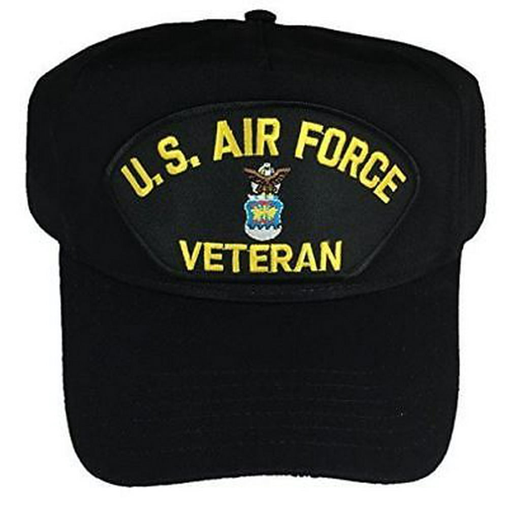 USAF AIR FORCE VETERAN HAT CAP AIRMAN OLD LOGO AIM HIGH SERVICE ...