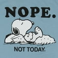 Peanuts Men's Snoopy Nope. Not Today... Sleeping Graphic T-Shirt ...