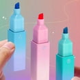 3 Pack Glitter Scented Highlighters Student DIY Colored Journal Pen for ...