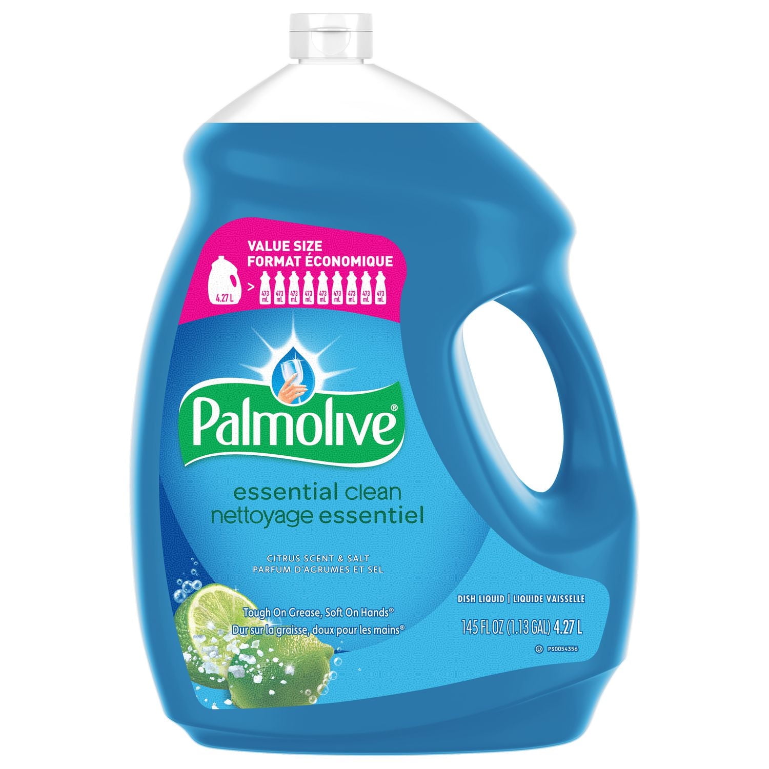 Palmolive Essential Clean Liquid Dish Soap, Citrus Scent + Salt - 4.27 ...