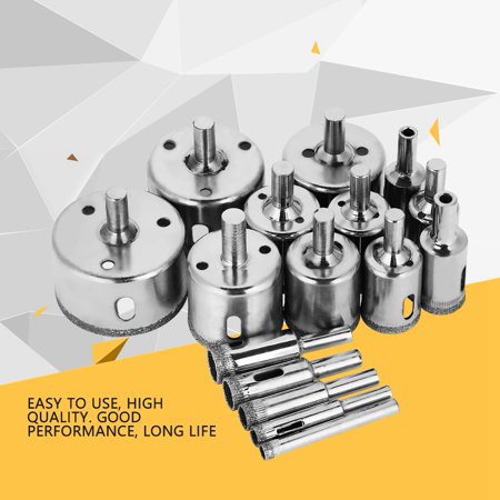 Tool Drill Bit Punch Bit Set 16pcs 6-50mm Hole Saw Tile Drill Bit ...