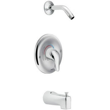 Moen Boardwalk Chrome Posi-Temp(R) Tub/Shower Trim - Walmart.com
