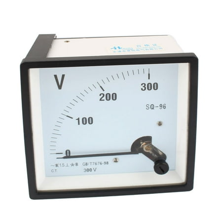 SQ-96 Class 1.5 AC0-300V Voltage Analog Voltmeter Gauge Panel Volt Meter | Walmart Canada