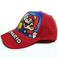Super Mario Red & Blue Tone Baseball Cap - Walmart.com