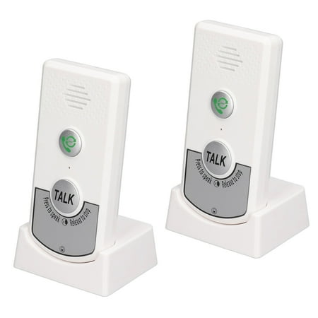 2 Way Intercom System For Home, Portable Voice Intercom With Wide ...