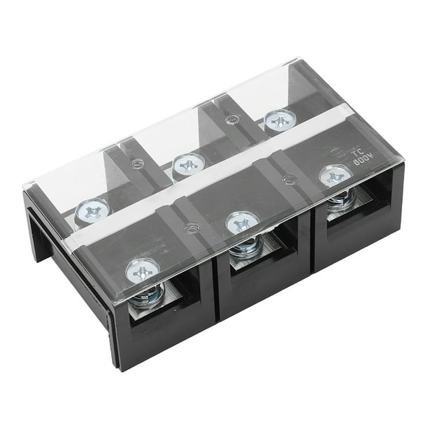 Terminal Block, Prevent Clutter 300A 600V Terminal Strip With Fixed Mounting Hole For Power ...