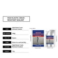 Concrete Crack Filler, Polyurethane High Elasticity Waterproof Sealant, Fast-Drying Driveway and ...