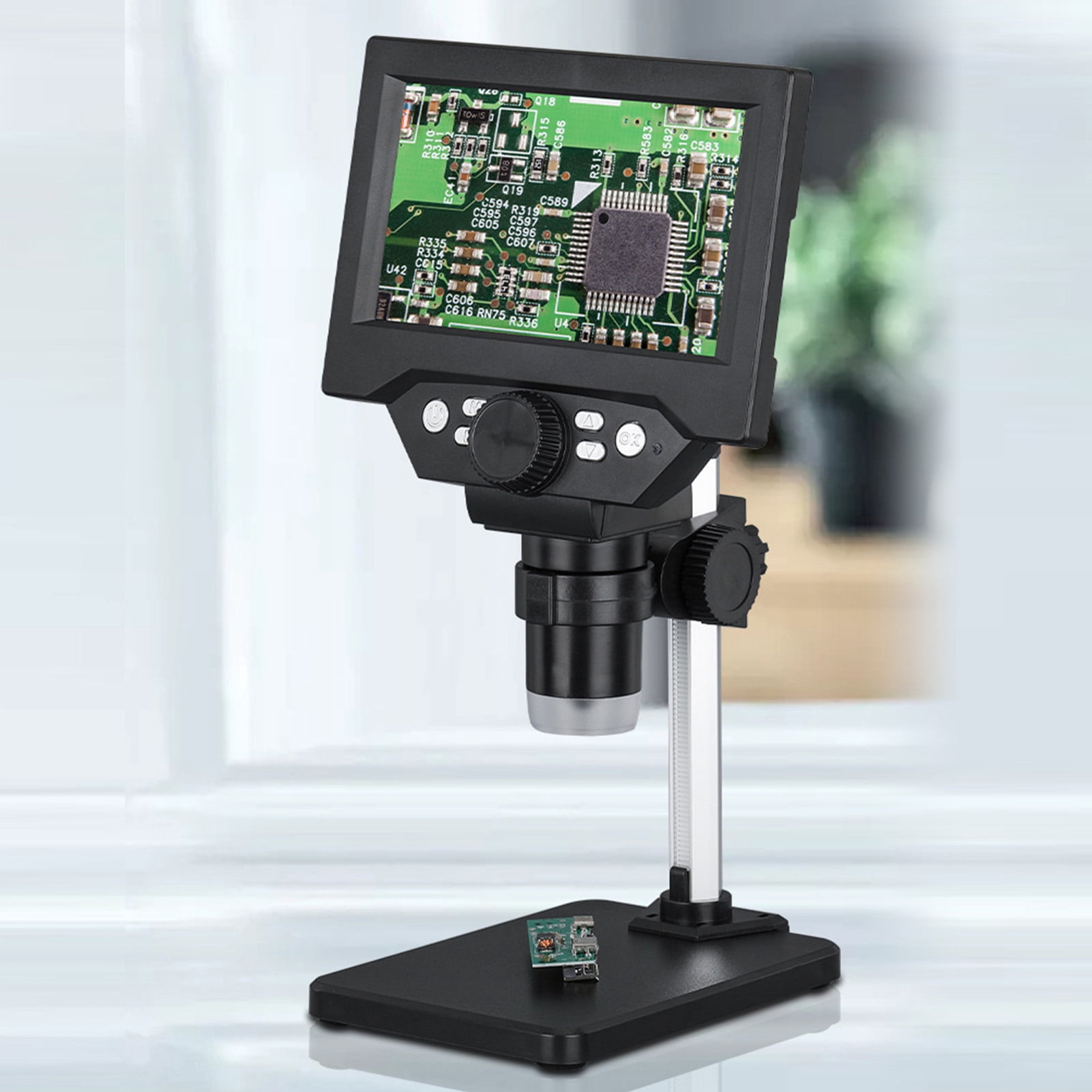 Microscopio, Manual de Microscopio Electónico 10MP 5.5in HD LCD ...