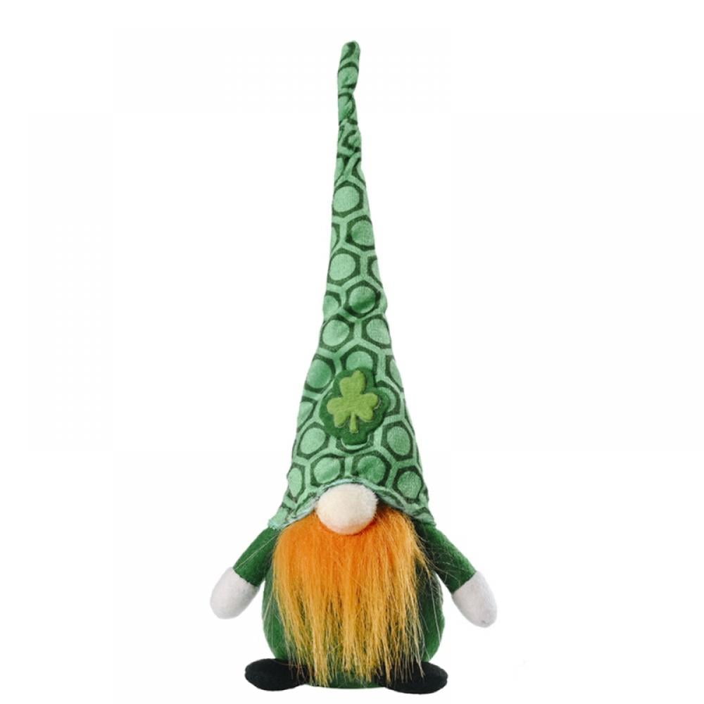 St. Patrick's Day Gnome Decorations Handmade Irish Leprechaun for Irish ...