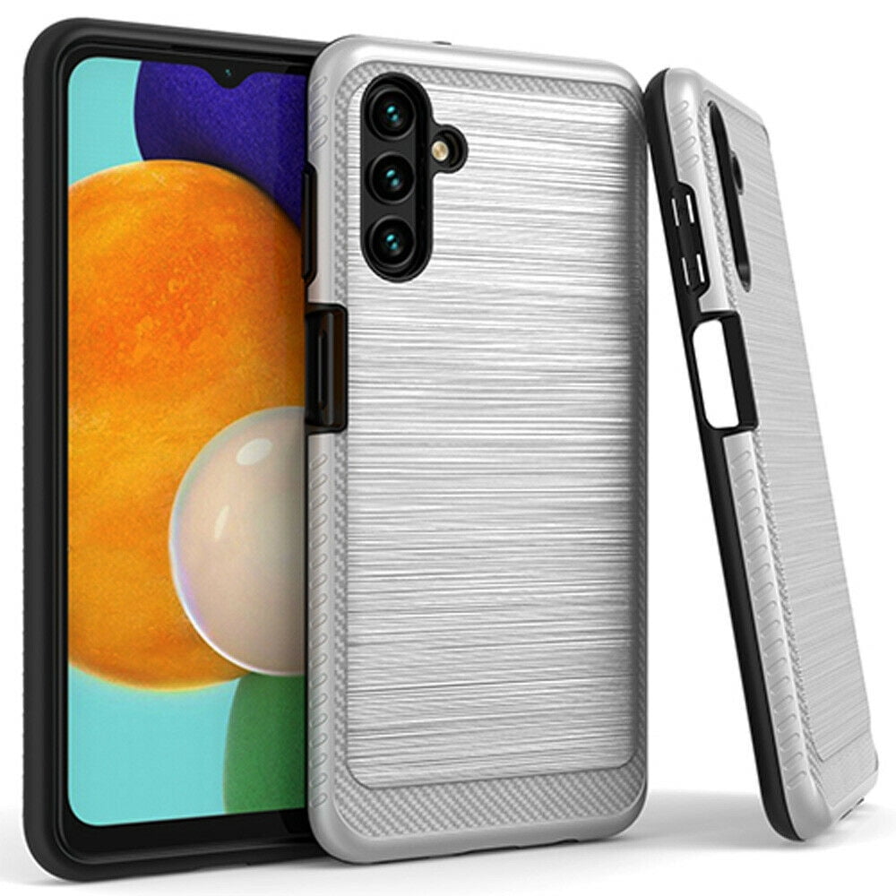 Kaleidio Case For Samsung Galaxy A13 5G [Metallic Armor] Lightweight Hybrid [Shockproof] 2-Piece ...