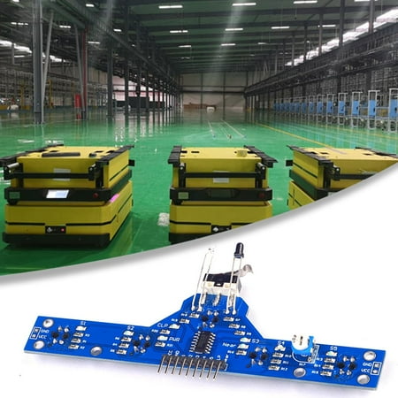 Five Infrared Tracking/Tracking/Patrol/Obstacle Avoidance/Vehicle/Robot ...