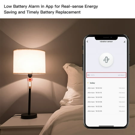 Tuya ZigBee Wireless Vibration Sensor Detection APP Motions Shock you ...