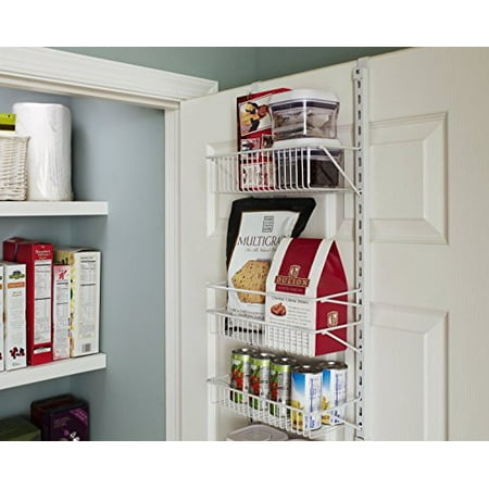 ClosetMaid 1231 Adjustable 8-Tier Wall and Door Rack, 77-Inch Height X ...