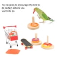 4-Piece Training Toy Set with Skateboard, Shopping Cart, Basketball ...