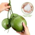 3 Bunches Decorations Garland Coconut Tree Artificial Fruit - Walmart.com