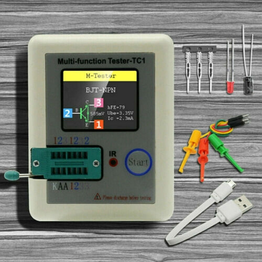 Dosaele LCR-TC1 Transistor Tester TFT Diode Triode ESR Capacitance ...