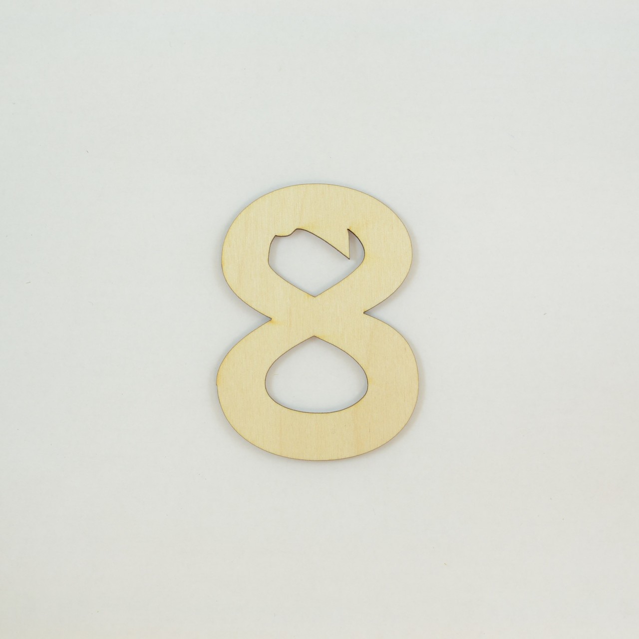 1 Pc, 12 Inch X 1/4 Inch Thick Walt Disney Numbers 8 For Kids Rooms ...