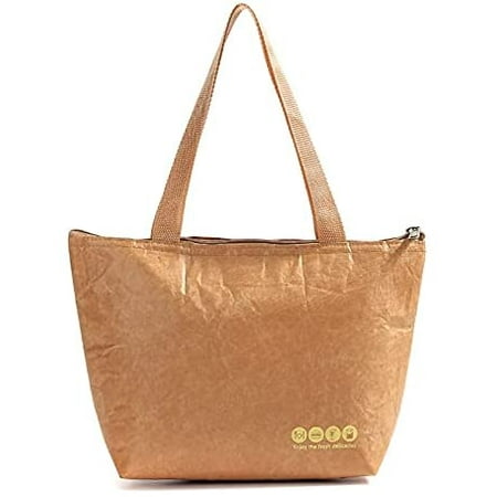 WEIS Brown Paper Lunch Bags Insulated Lunch Tote Reusable Paper Lunch ...