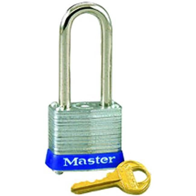 Master Lock 7LJ 1.13 in. Laminated Steel Keyed Padlock with 2.5 in ...