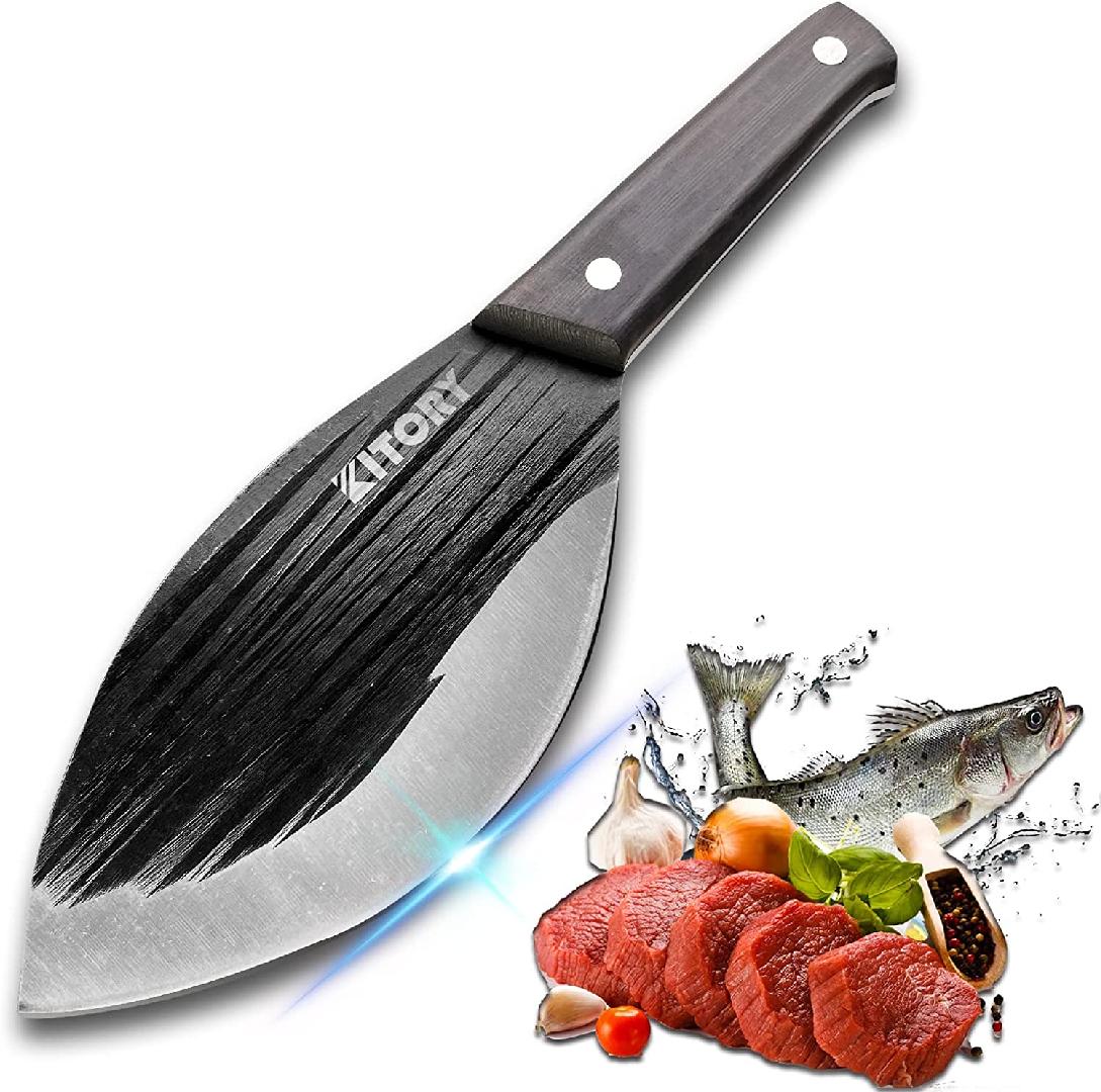 Fish Knife - Forged Boning Knife - Professional Tool Butcher Knife for ...