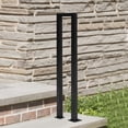Black Handrail, 90cm Square Tube Wall Mounted Hand Rail, Galvanized ...
