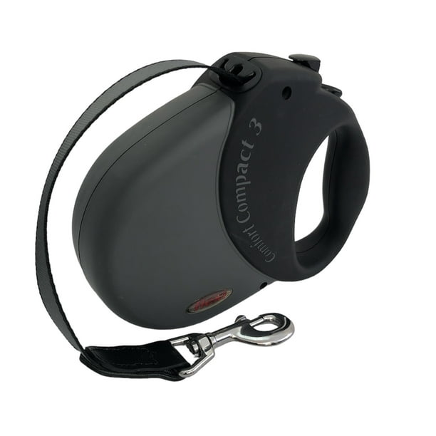 Correa retráctil para perro con cinta de 5 metros color azul Flexi ...