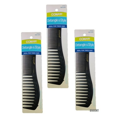 Conair Styling Essentials Wide Tooth Lift Comb, Thick Hair - Walmart.com