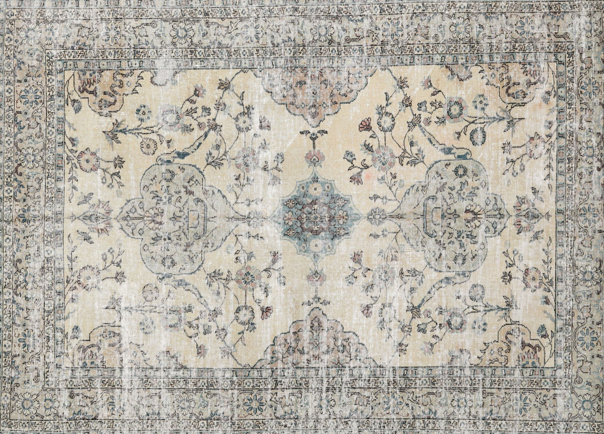 Ahgly Company Indoor Rectangle Traditional Sage Green Persian Area Rugs ...
