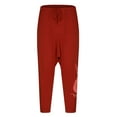 Red Work Out Gym Yoga Brunch Stretchy Jogger Pants for Man Fall Summer ...