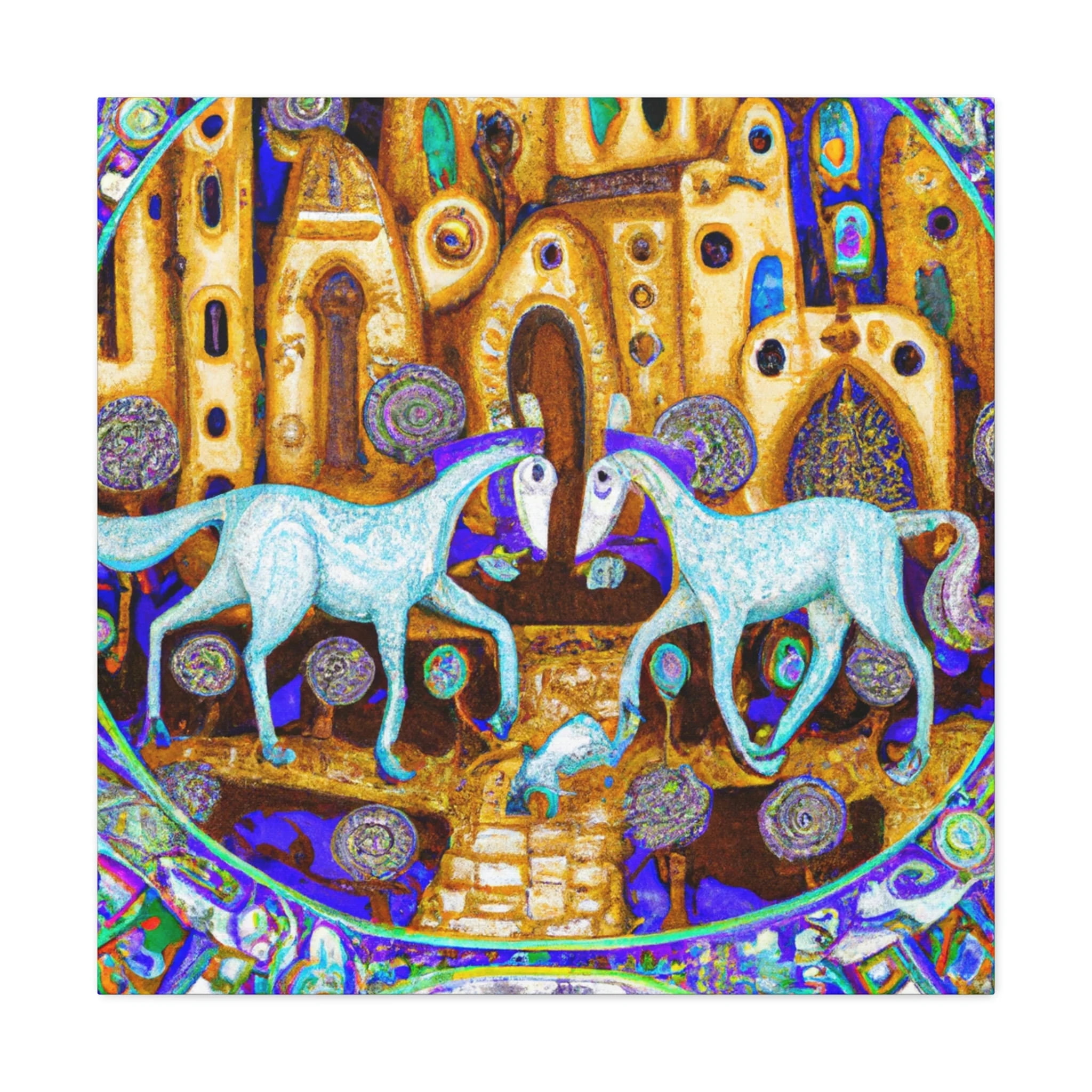 Mule in Moonlight Shine - Canvas - Walmart.com