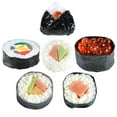 Mobestech Realistic Toy Fake Food Simulation Meals Multi Colored 6Pcs 1 ...