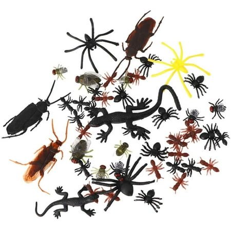 HEIBIN Plastic Insect Bug Toys for Kid Boys Plastic Insect/ Bug ...