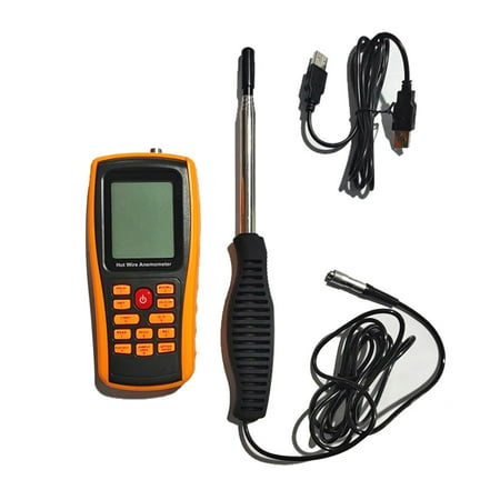 kurtrusly GM8903 Digital Anemometer Wind Air Temperature Meter Wind ...