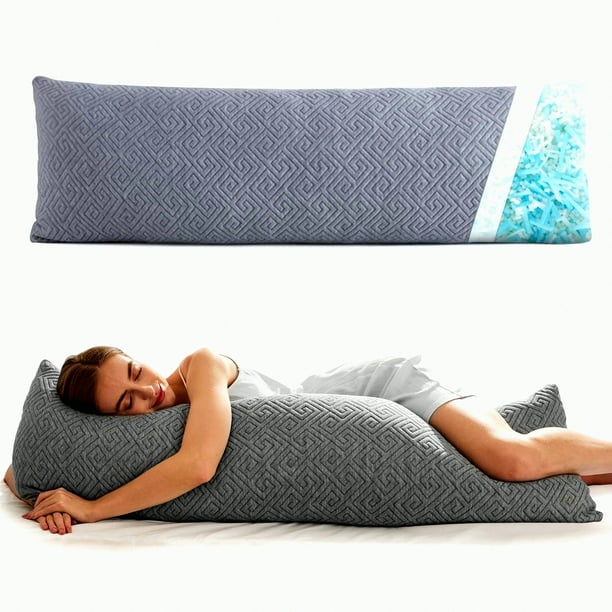 ComfortMax Oreiller de Corps - Oreiller Ajustable en Mousse à Mémoire ...