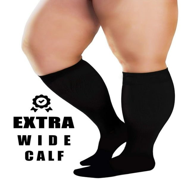 MesaSe Plus Size Compression Socks Extra Wide Calf Lymphedema ...