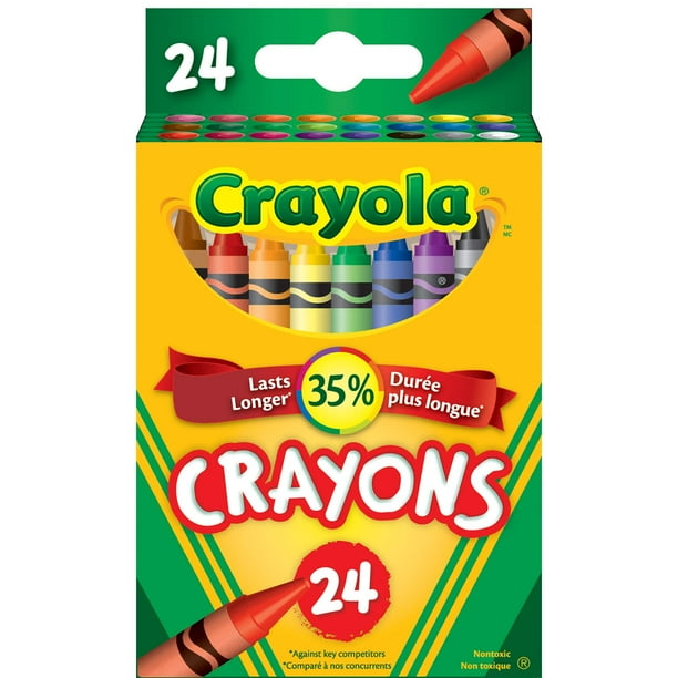 12 Packs: 24 ct. (288 total) Crayola® Boxed Crayons - Walmart.com